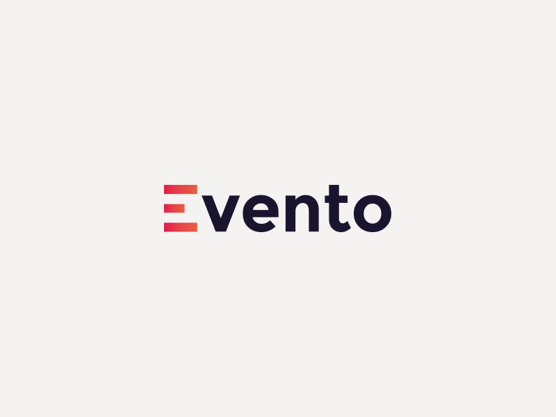 Evento logo by Jakub Bobuski on Dribbble