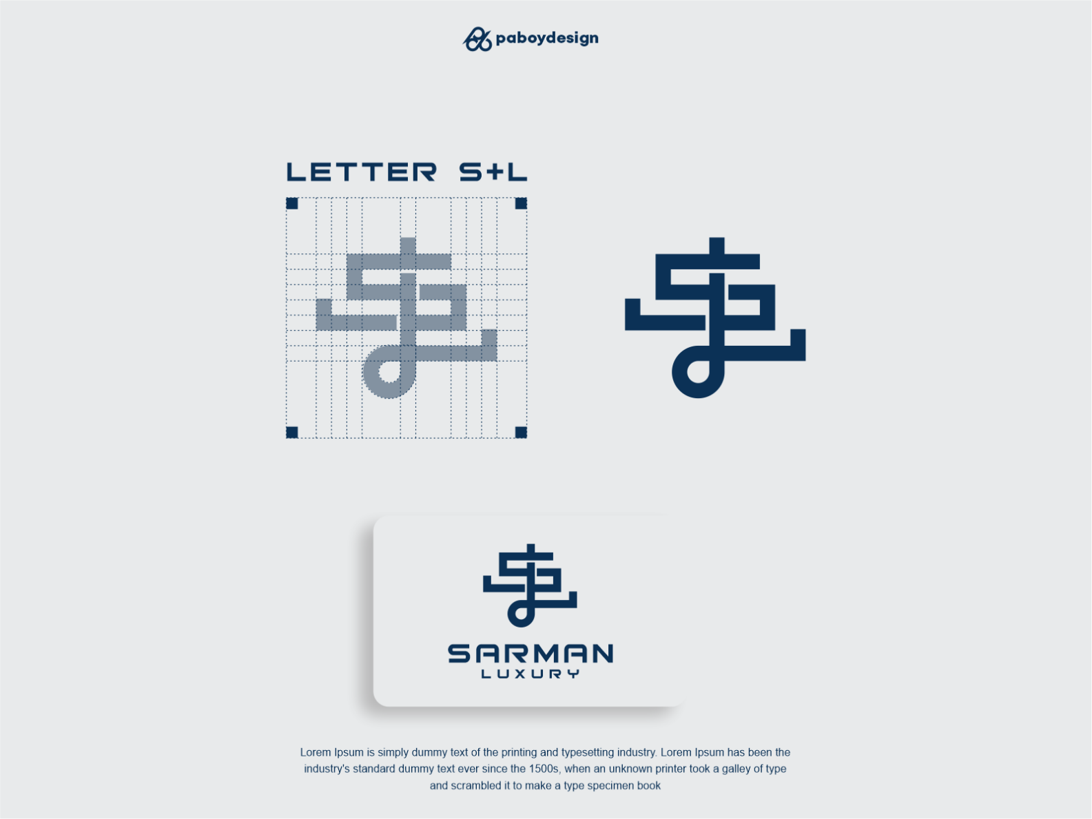SL MONOGRAM LOGO by Paboy_Design on Dribbble
