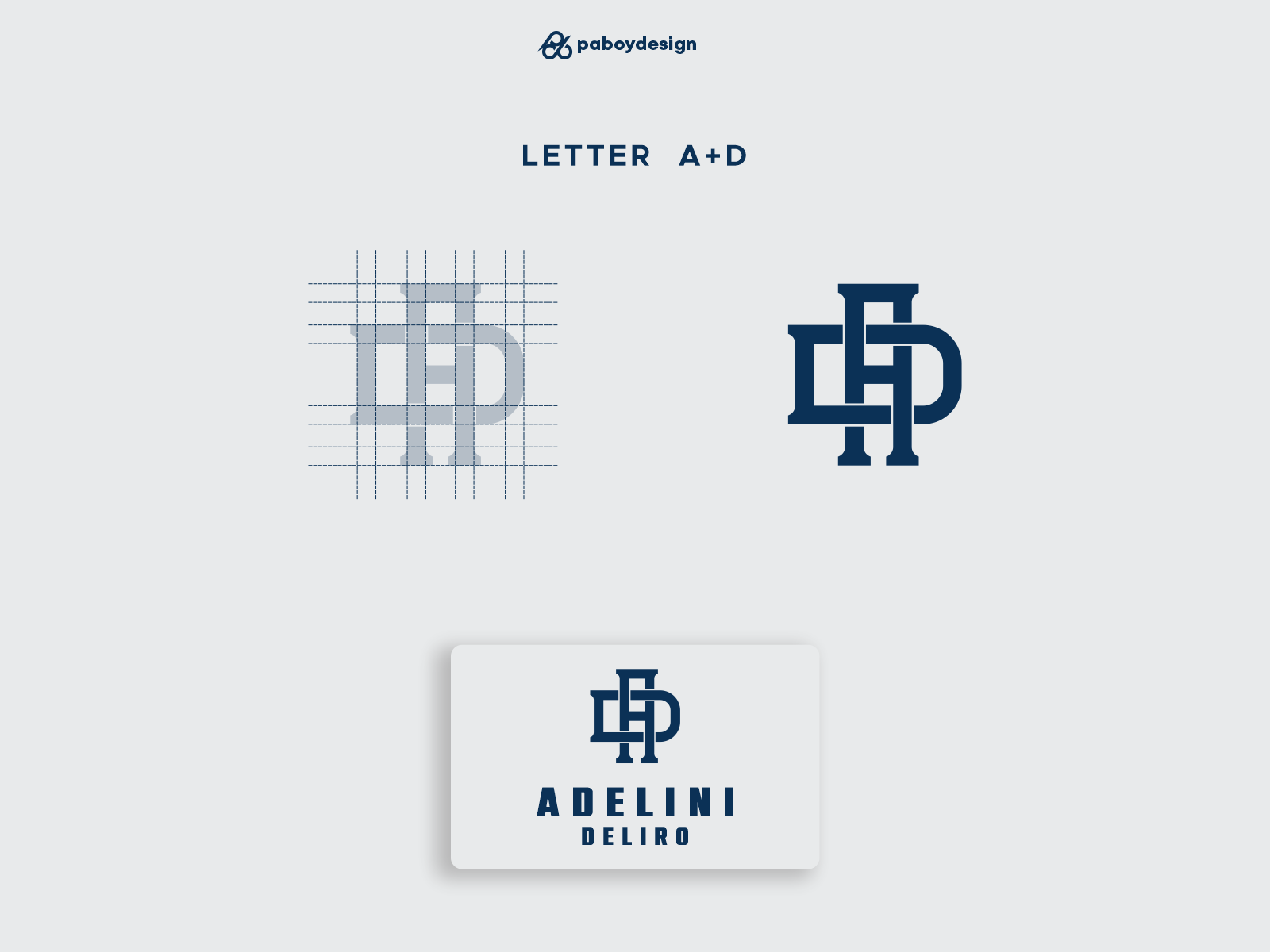 AD LOGO by Paboy_Design on Dribbble