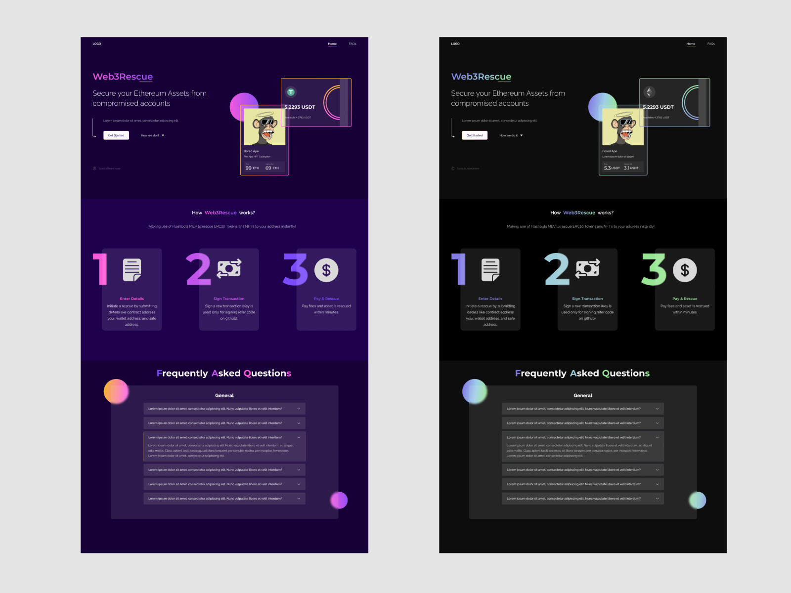 Web3 Design by Simran Sardar on Dribbble