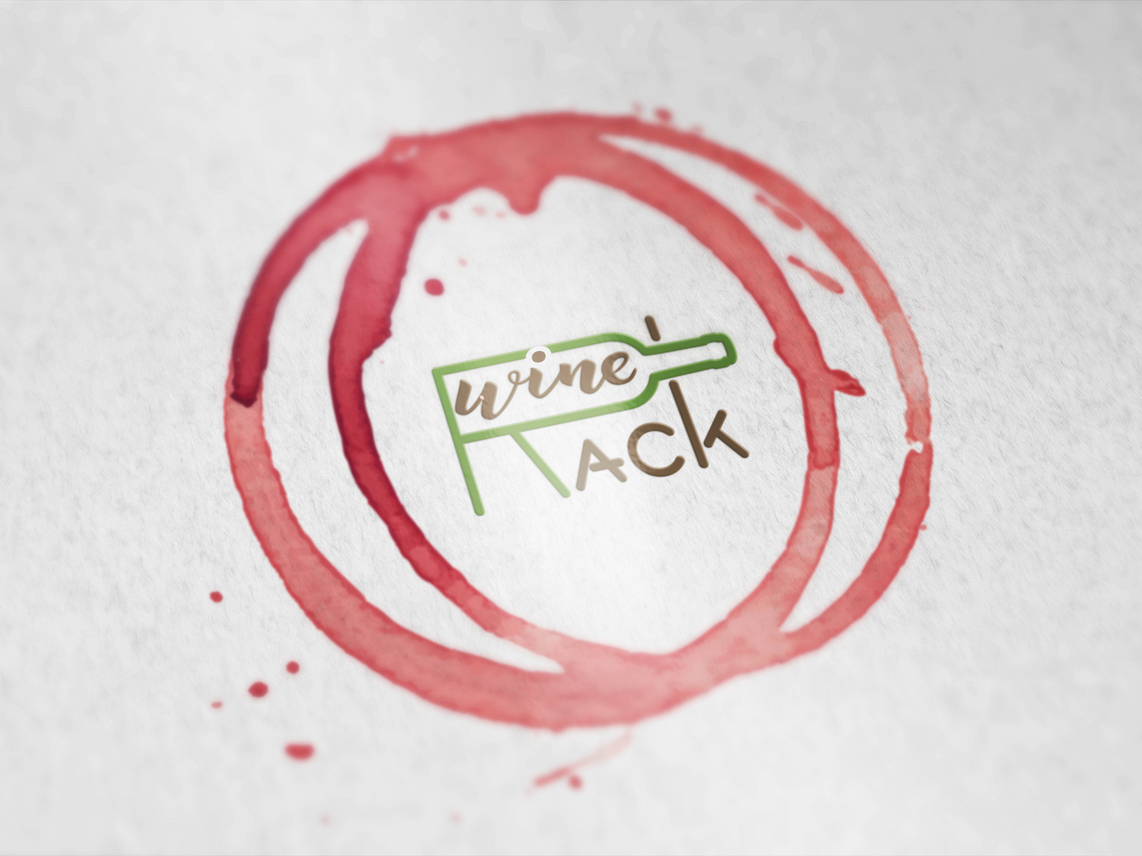 Wine Rack by Liliana Matskiv on Dribbble