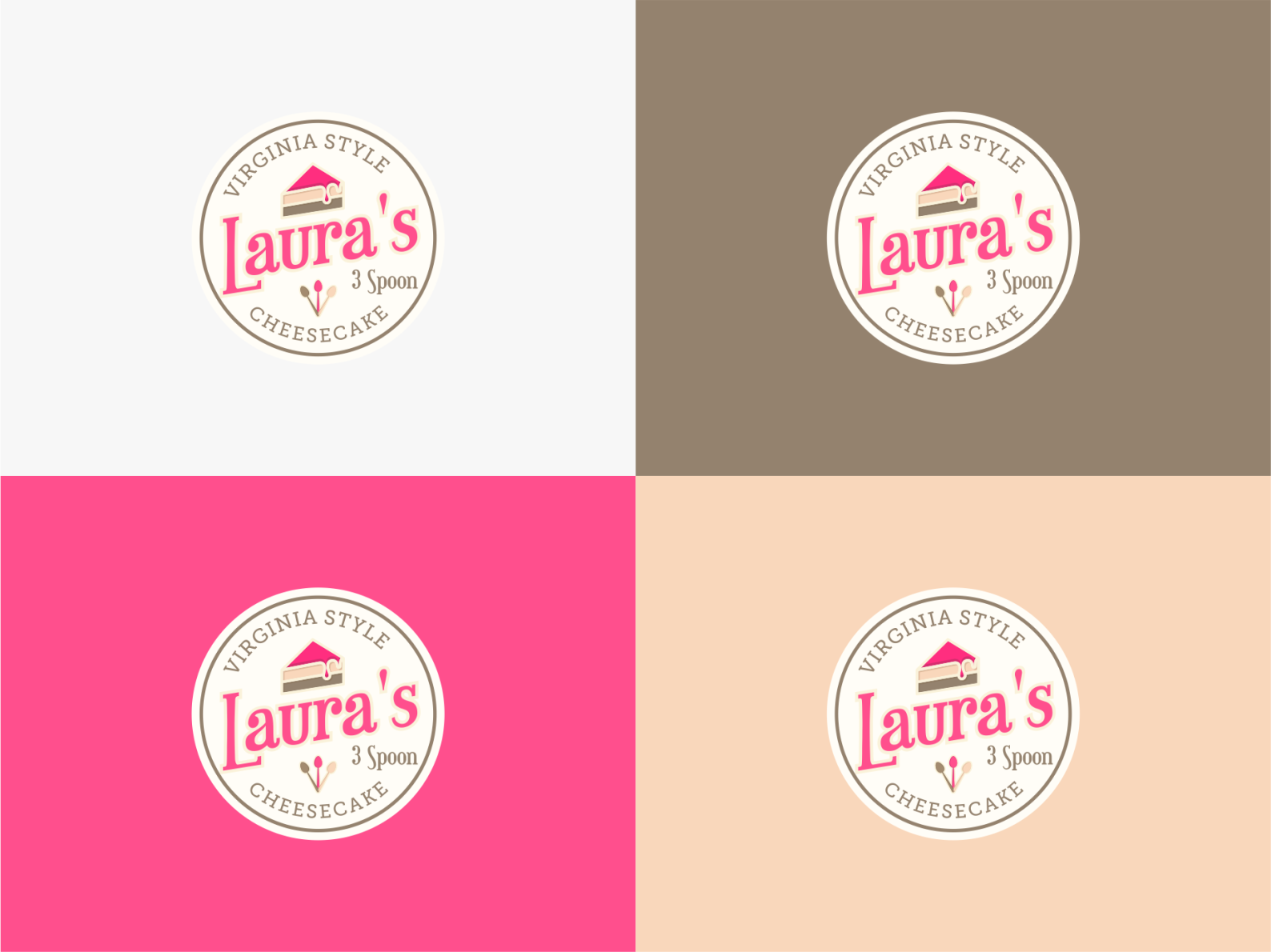 Laura 3 Spoon Logo by Bhubbiberry Studio on Dribbble