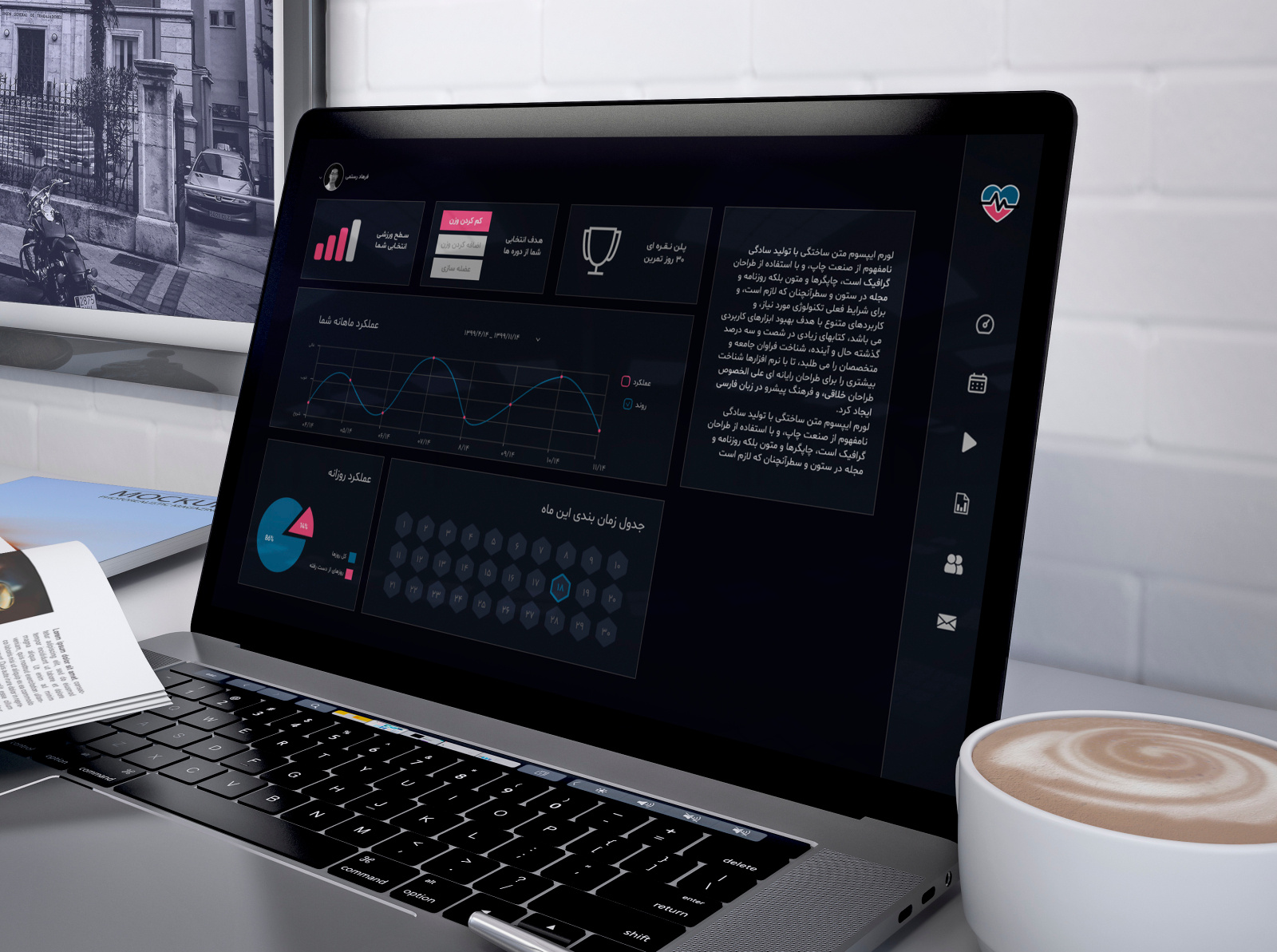 Customer panel by Zahra Alirezaei on Dribbble