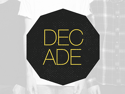 Decade Logo Concept by Richard Barnes on Dribbble