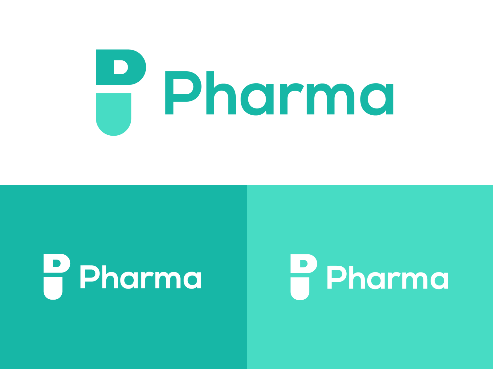 Pharma Logo by Ajmin Masud on Dribbble