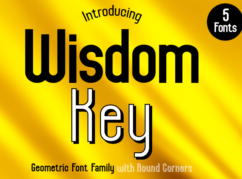 Wisdom Key Font Family by VDesignCreator on Dribbble