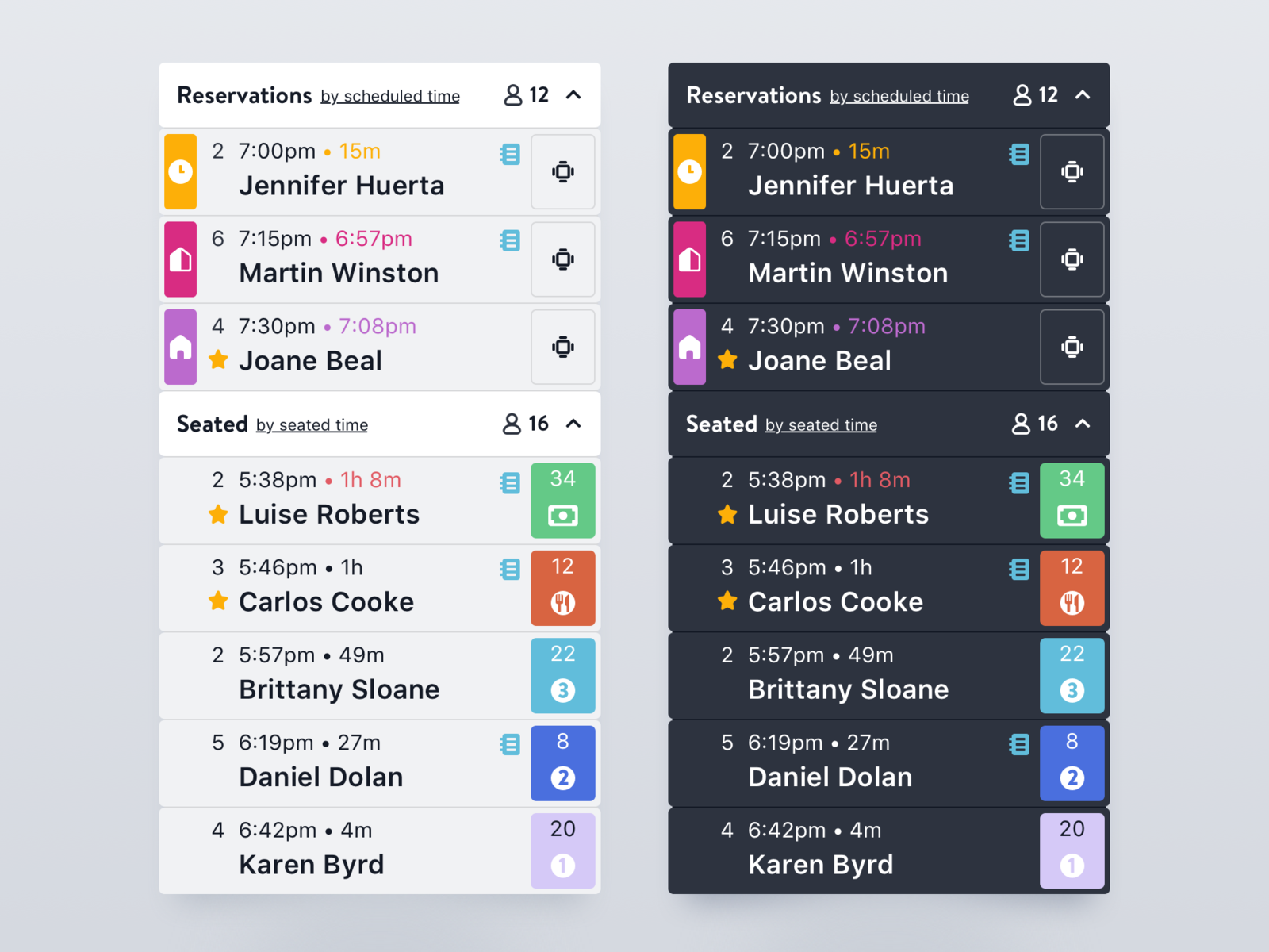 OpenTable Design | Dribbble