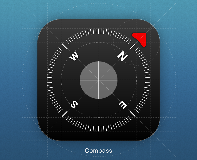 Compass icon by Hervé Denjean on Dribbble