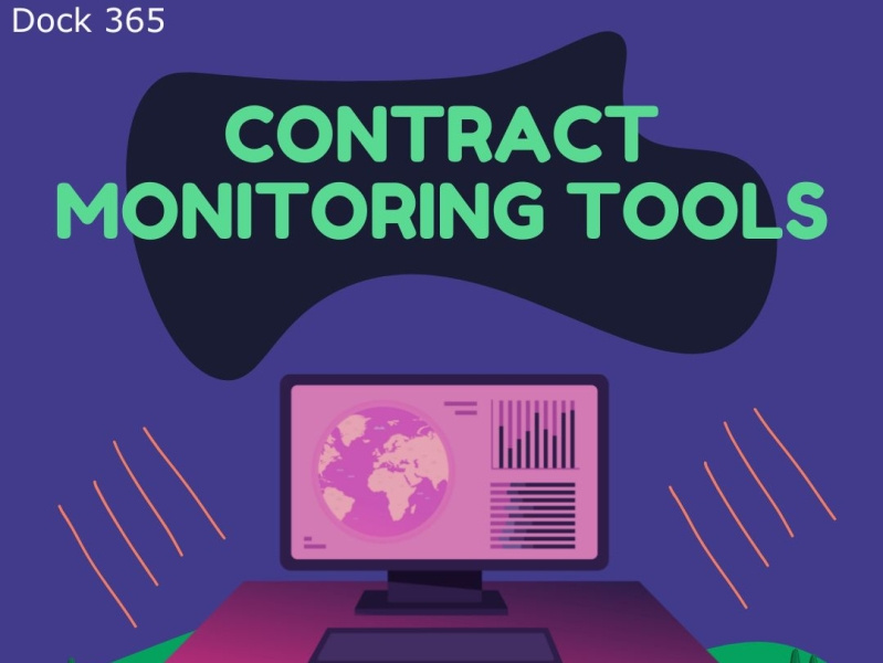 Contract Monitoring Tools by workdock on Dribbble