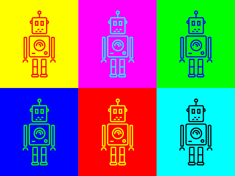 RGB Robotics by Máté Kálmán on Dribbble