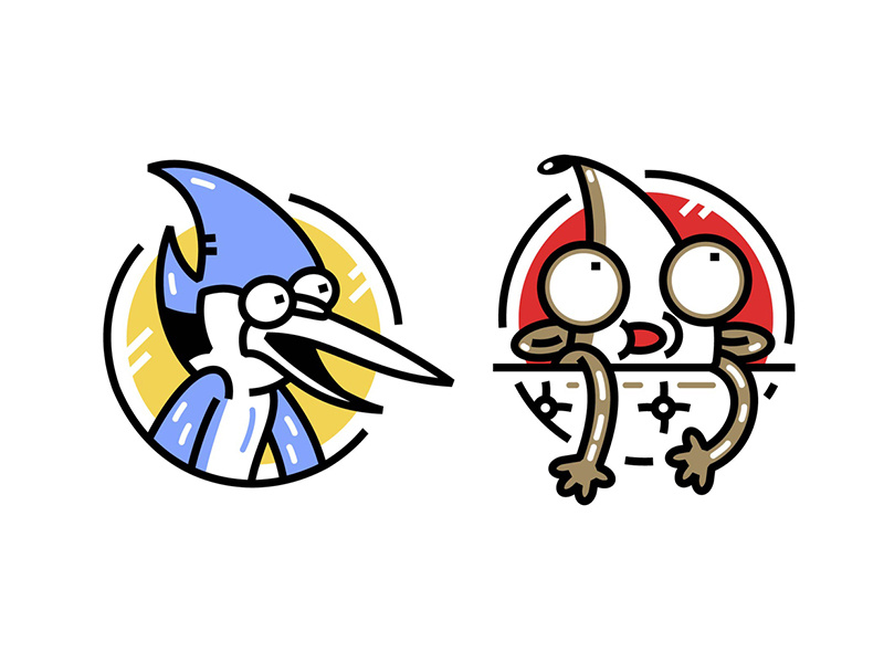Rigby And Mordecai Baby