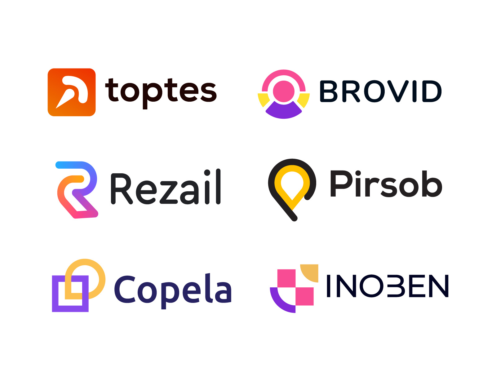 modern logo collection by Jisan Branding on Dribbble