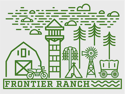 Frontier Ranch Map by James Besser on Dribbble