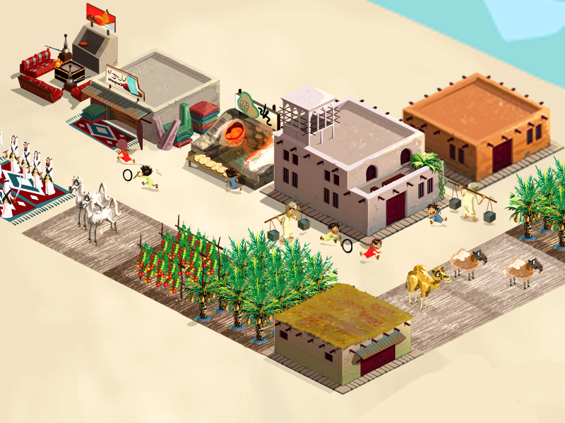 Game - Map w Assets "Rough" by Michael G. Kelly on Dribbble