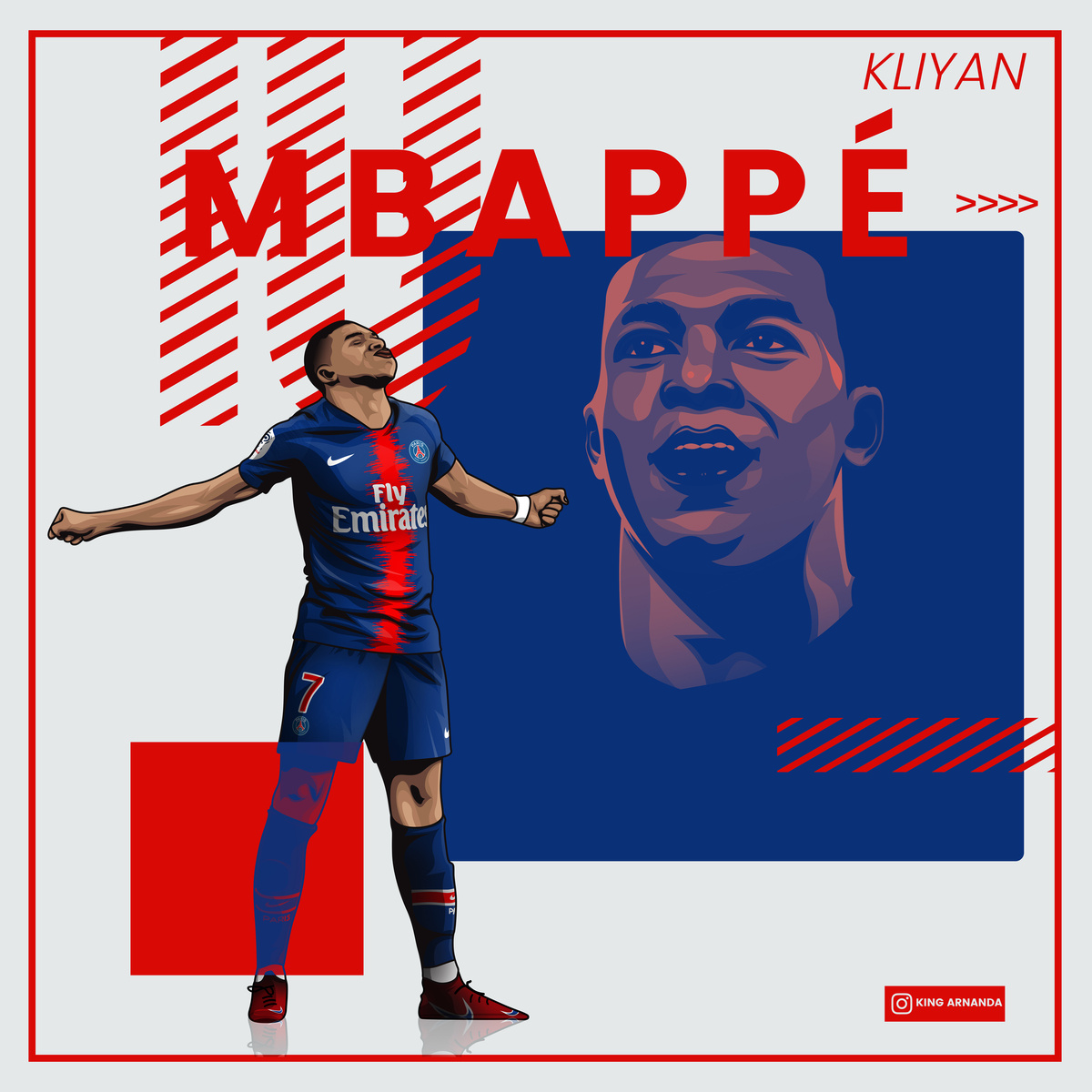 Dribbble - mbappe_jpg.jpg by Dicky Malik