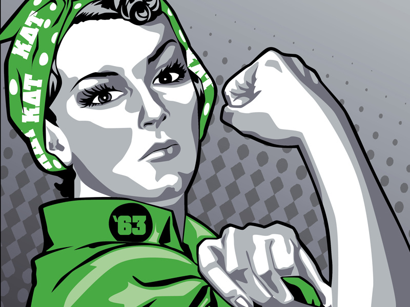 Kappa Delta Tau Rosie by Duane Knight on Dribbble