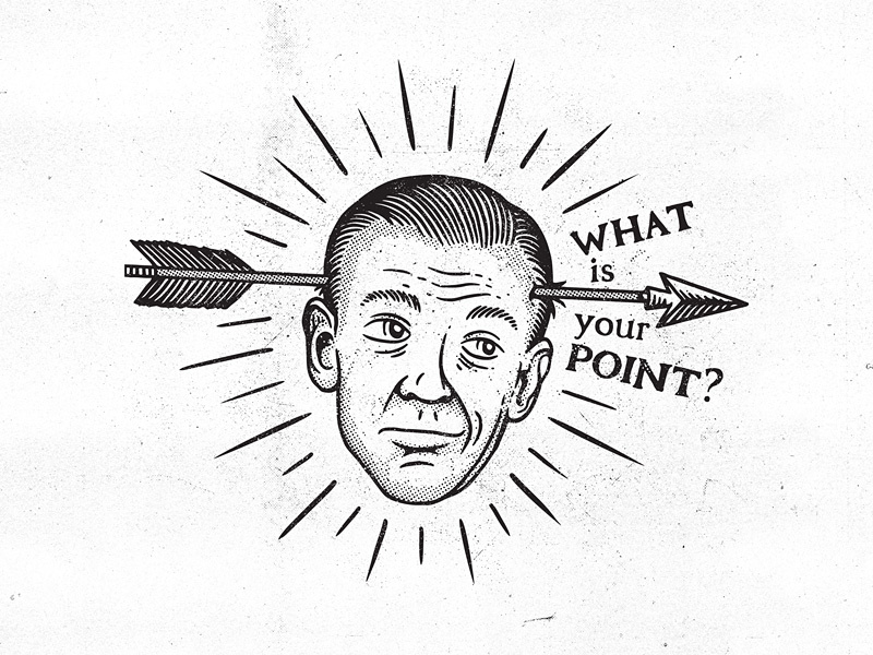 What Is Your Point by Nebojsa Matkovic on Dribbble