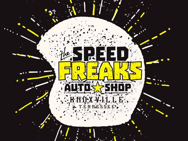 Speed Freaks Auto Shop by Justin Ellis on Dribbble