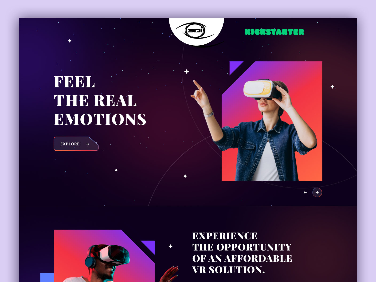 3Di VR Solution by Suneel on Dribbble