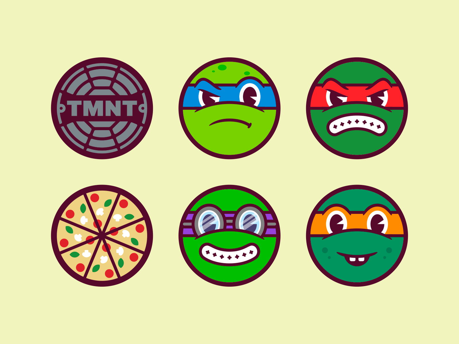Teenage Mutant Ninja Turtles by César Castro on Dribbble