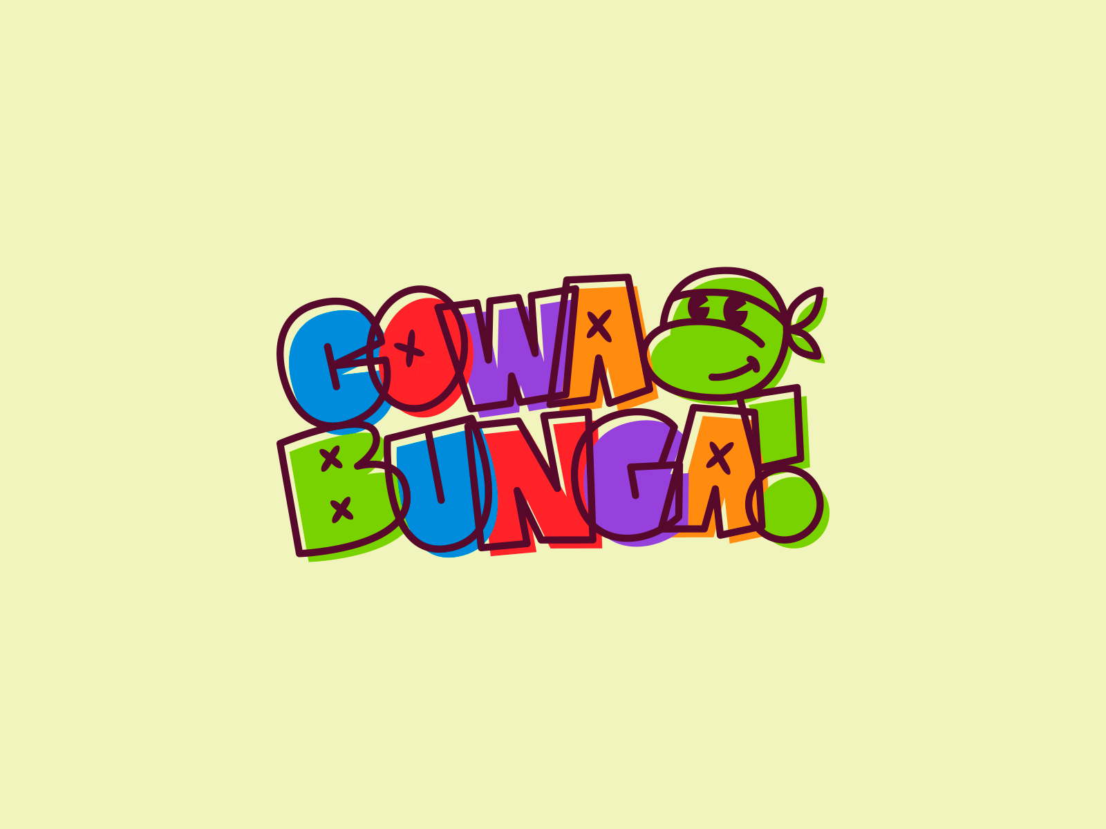 TMNT: Cowabunga! by César Castro on Dribbble