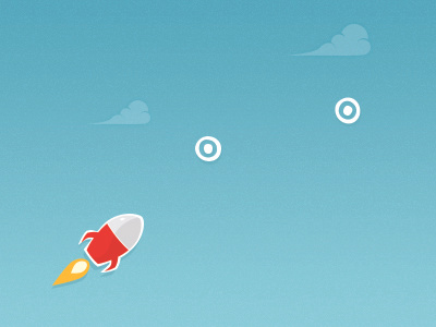 Rocket Game by Mitchell Bernstein on Dribbble