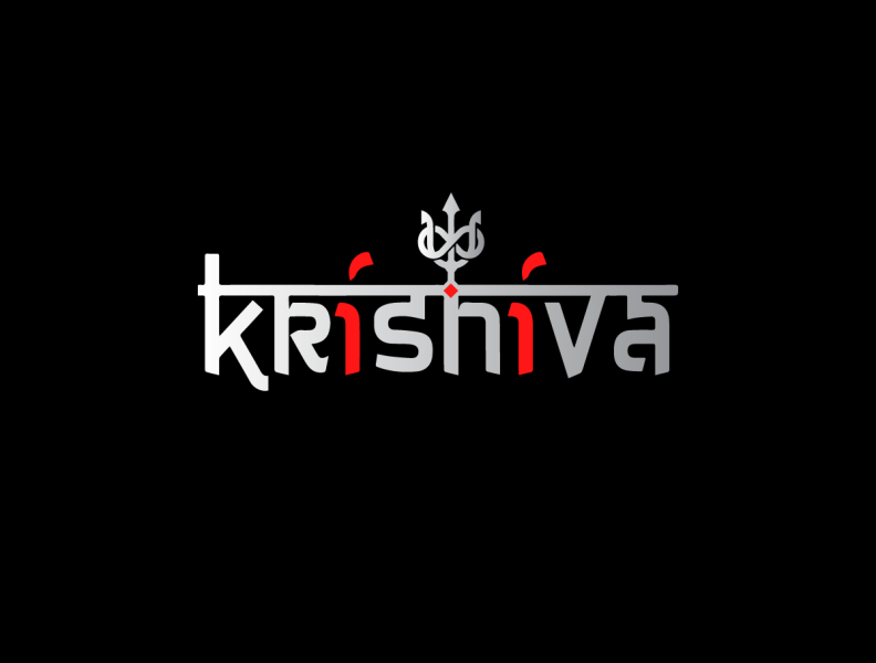 Krishna Name Logo Hd