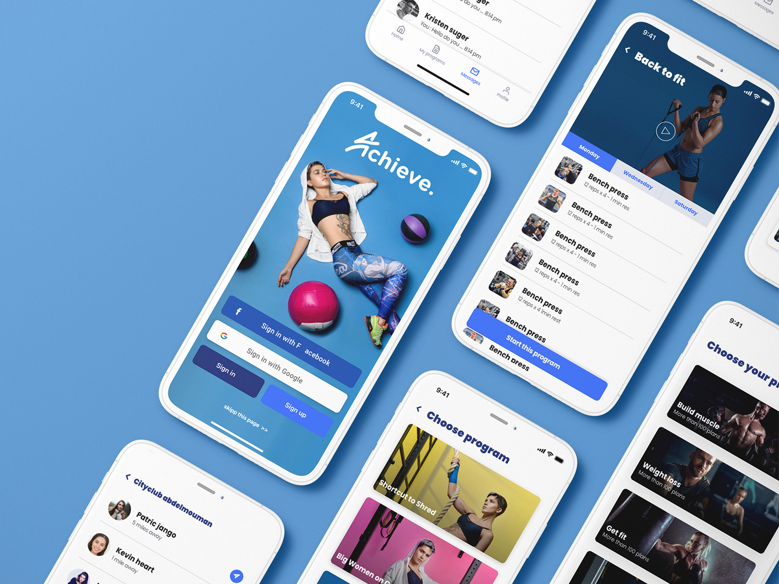 Achieve Mobile App by Hamza on Dribbble