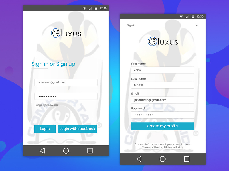 Login Routing by Arif Ahmed on Dribbble