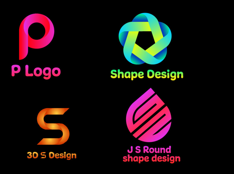Some logo shape design by Rafik Hassan on Dribbble