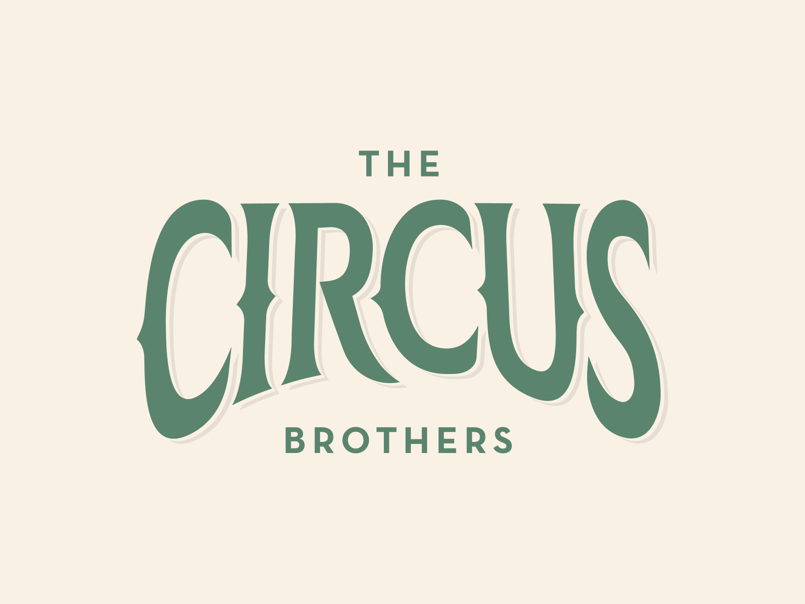 Circus Brothers - 30 Days of Logos by Cameron Maher on Dribbble