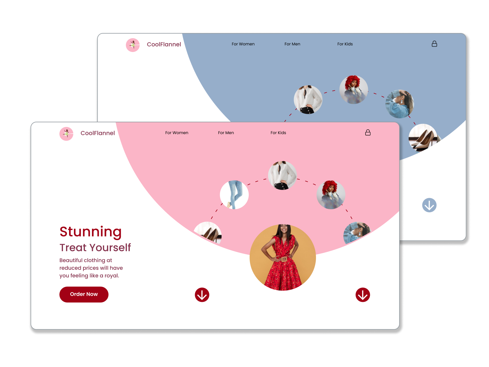 Landing Page Design by Makafui on Dribbble