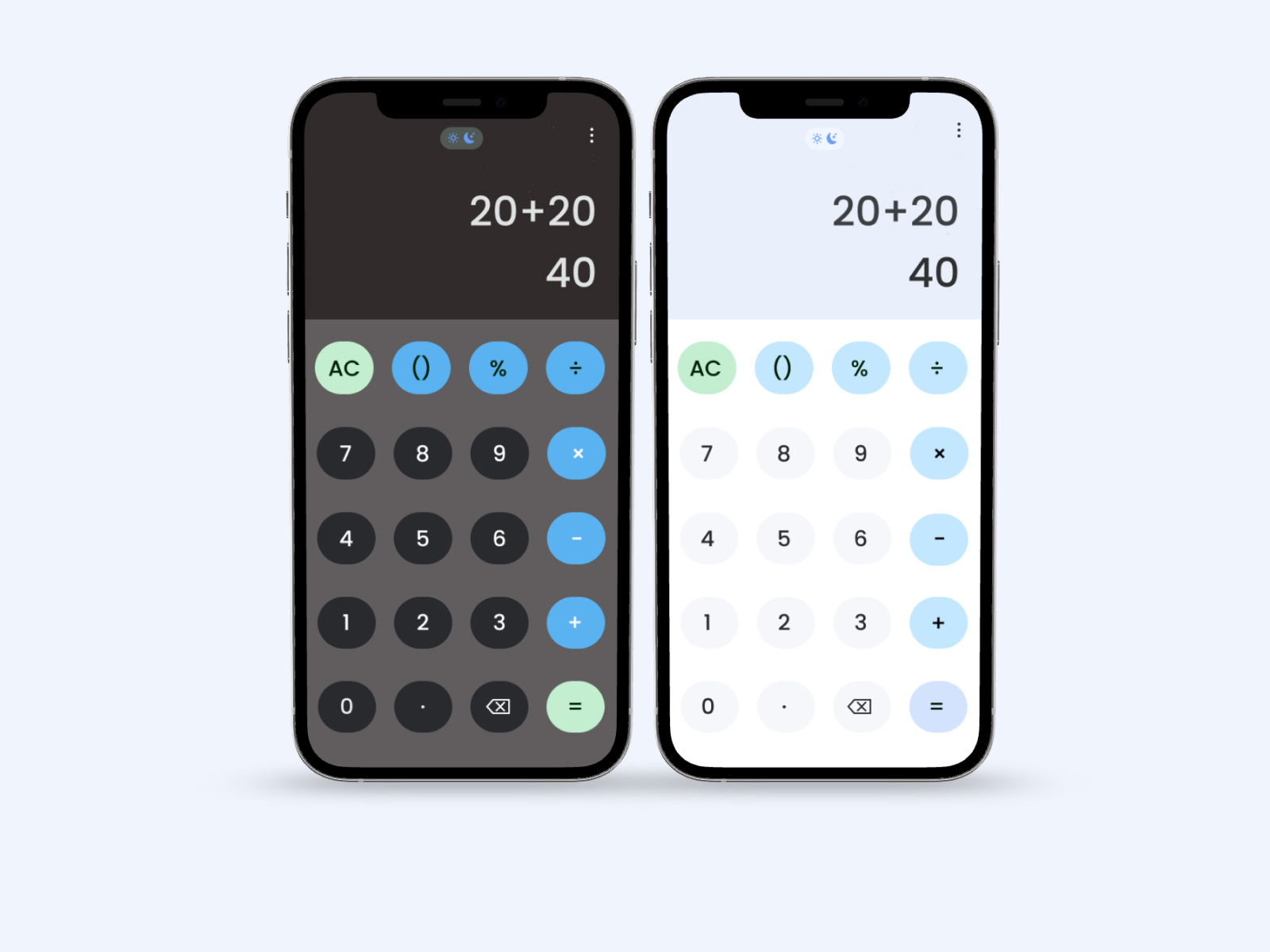 Calculator App UI #Dailyui 004 by Piyush Sinha on Dribbble