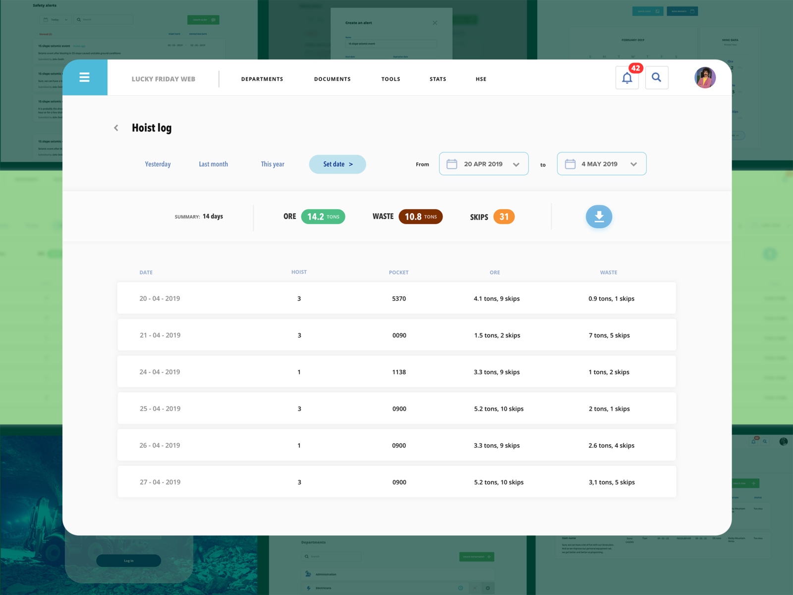 Hecla Mining | iPad App for Metal Mine Workers by Sasha Pylypenko on ...