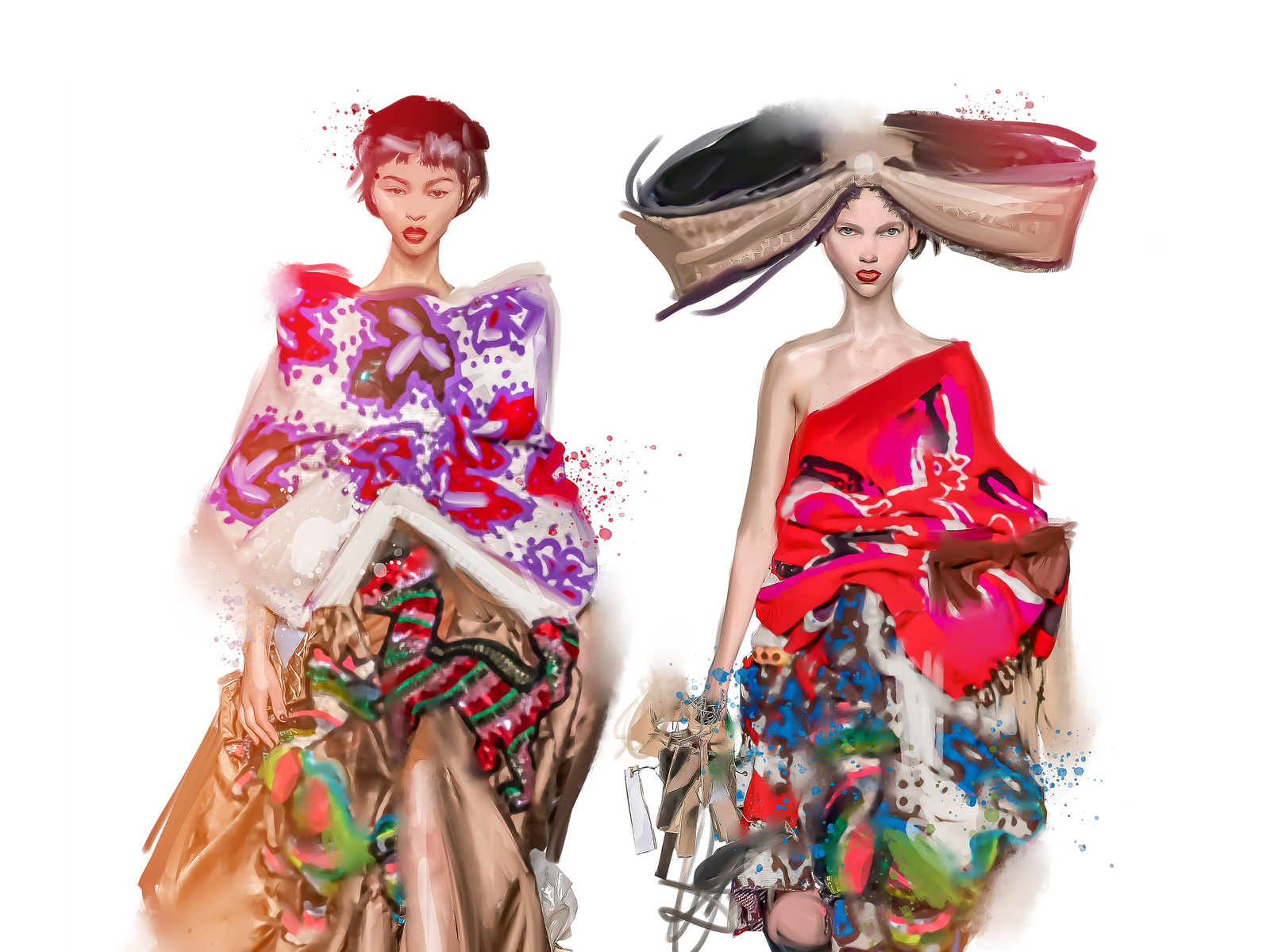 Matty Bovan by Svetlana Ihsanova on Dribbble