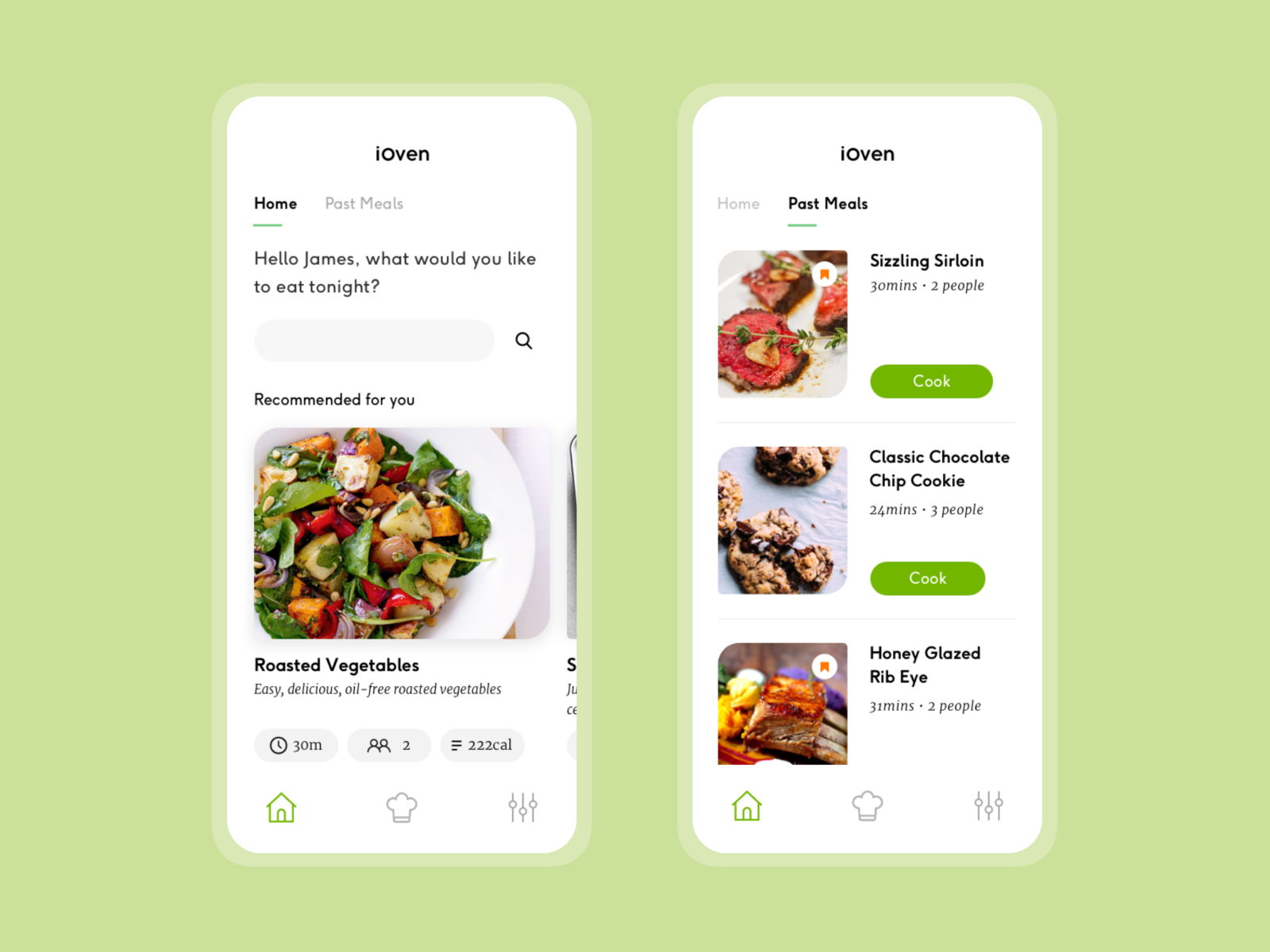 Smart Oven Interface by Cindy Natassia on Dribbble