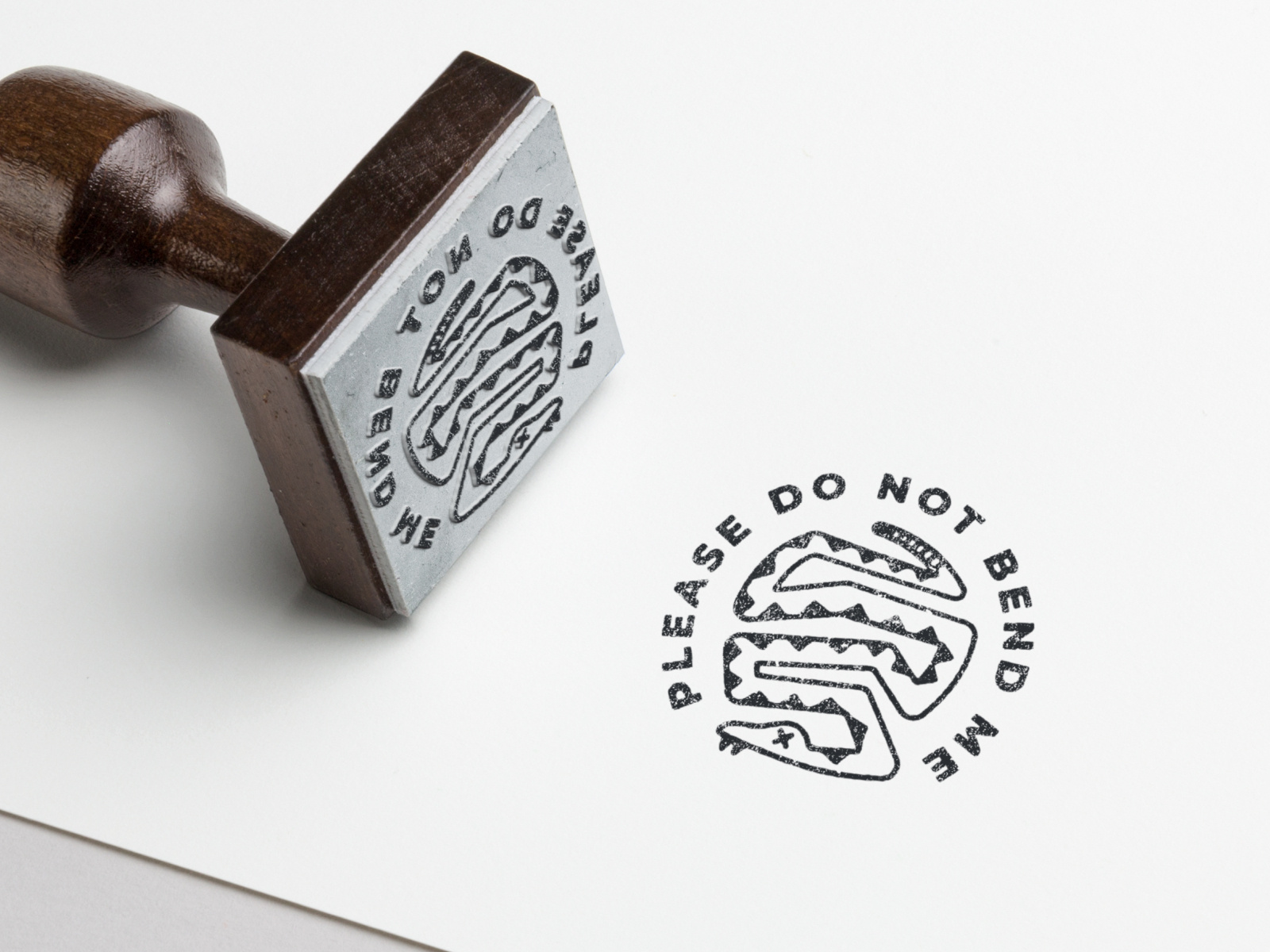 Do Not Bend Stamp by Elliot Roper on Dribbble