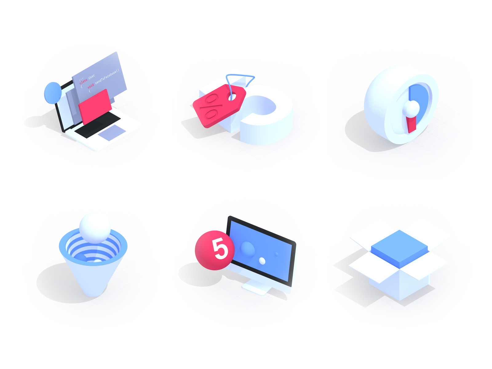 Isometric Icon Set by Timur Bolychevtsev on Dribbble