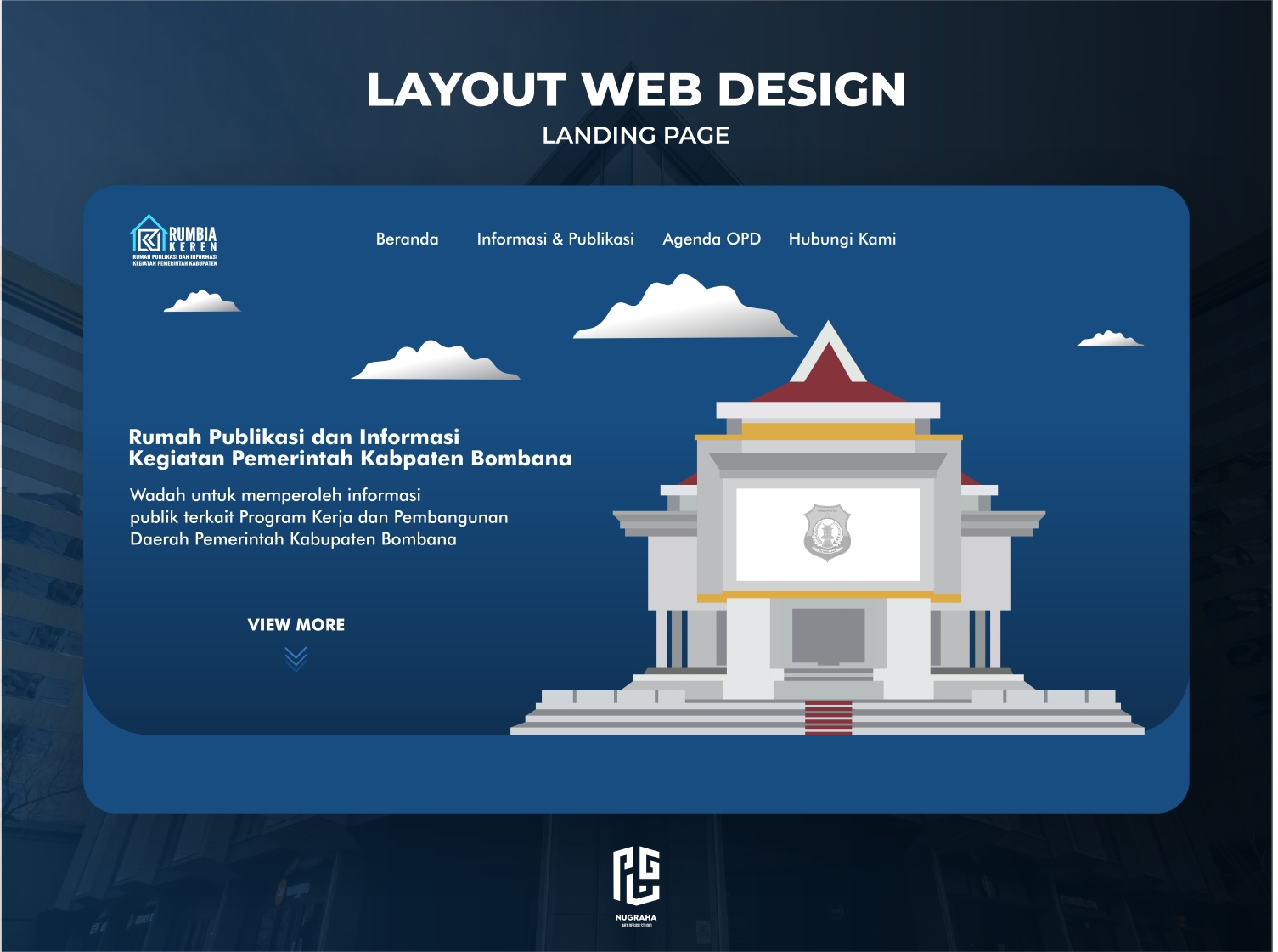 LAYOUT WEB DESIGN by Nugraha on Dribbble