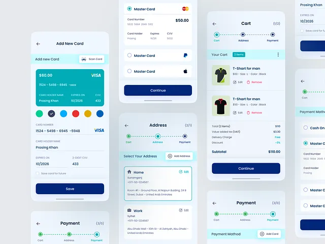 Checkout UI designs, themes, templates and downloadable graphic ...