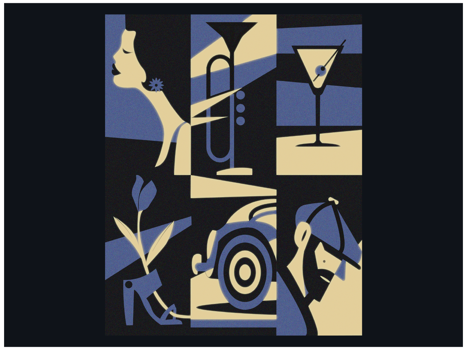 Something Gatsby/Roaring 20s Inspired by Karthik on Dribbble