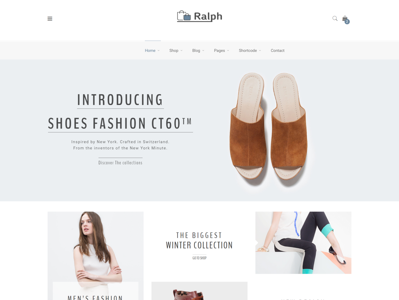 Ralph - Fashion HTML Template by HasTech on Dribbble