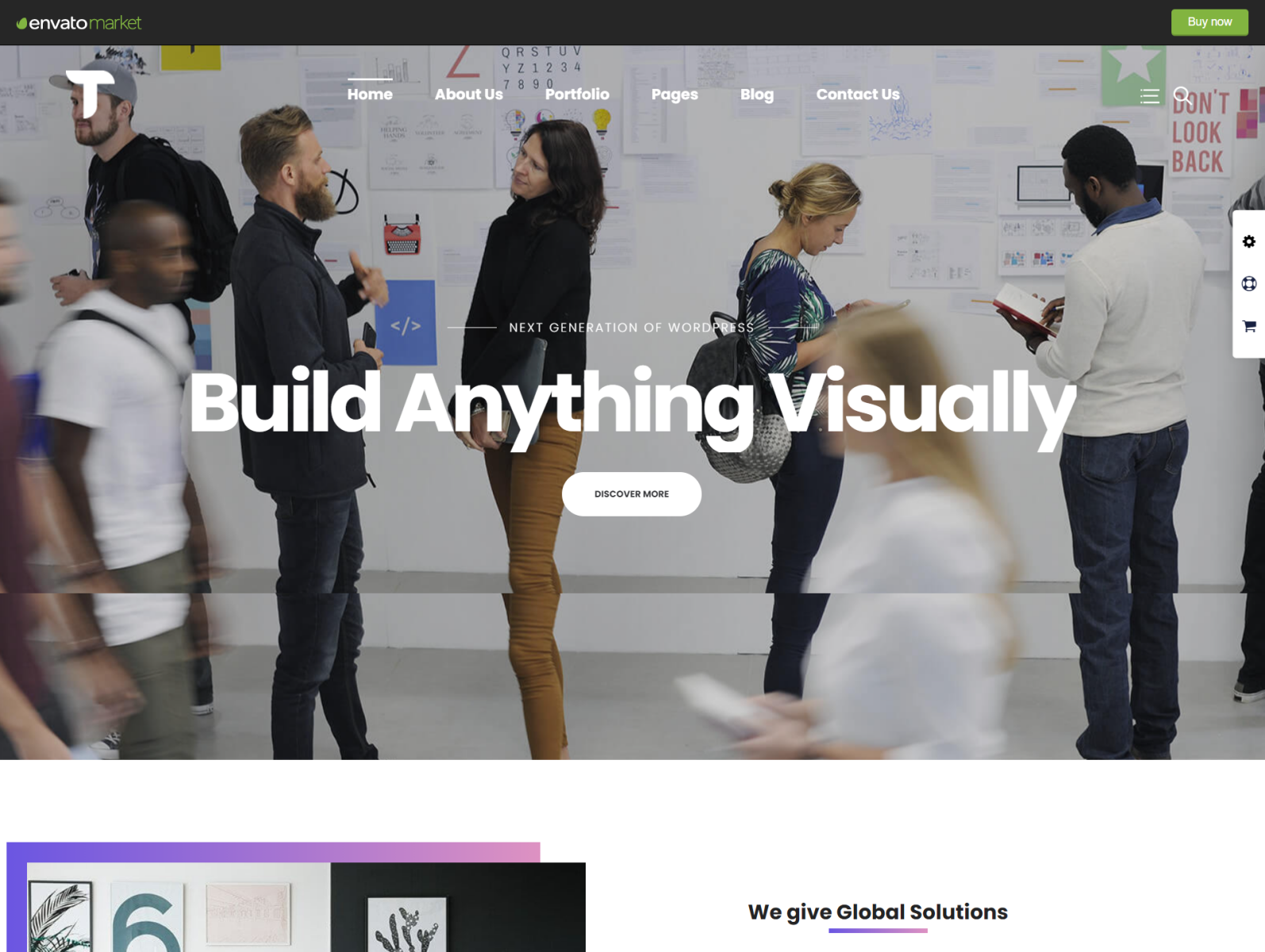 Thanos - Creative Bootstrap 5 HTML Template by HasTech on Dribbble
