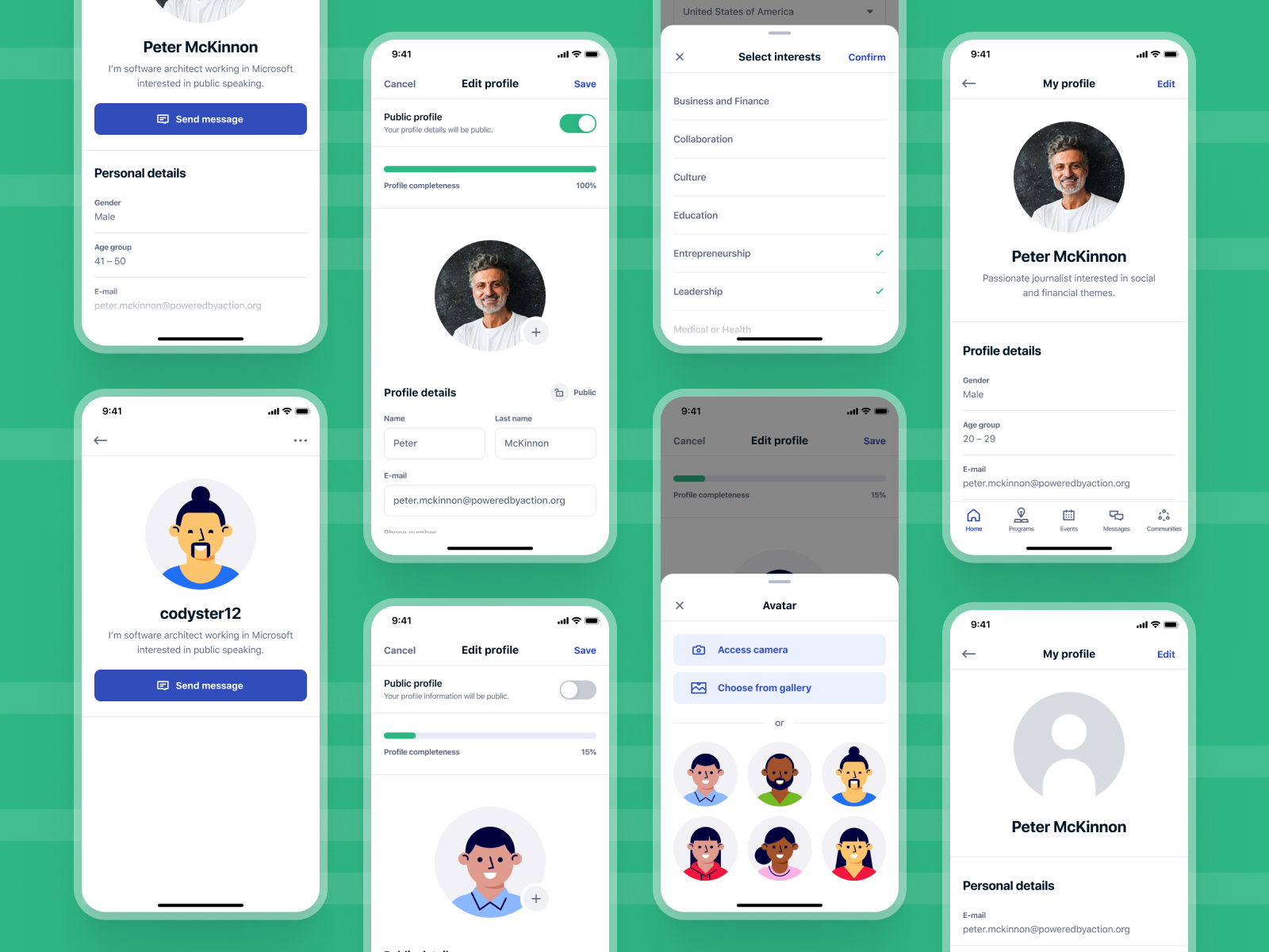 PbA / Powered by Action / User profile by Patrik Michalicka for ...