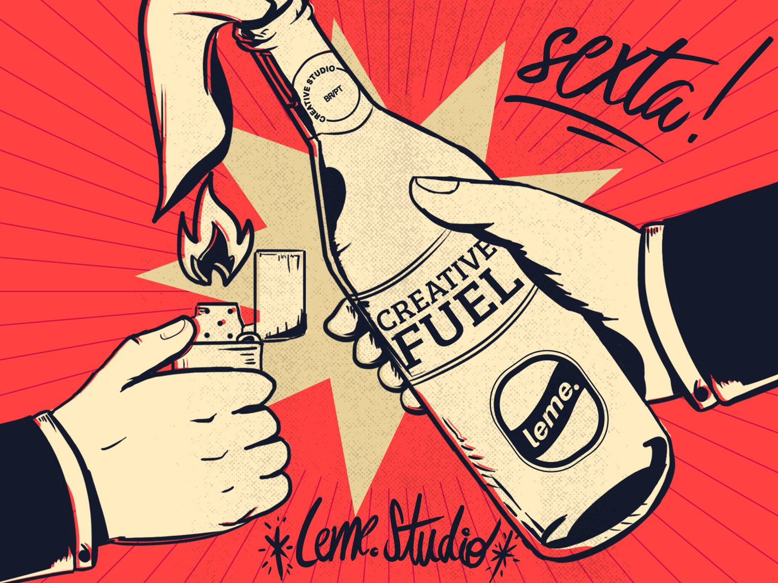 Friday Creative Fuel by leme studio on Dribbble