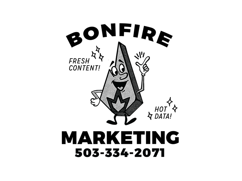 Fresh Content! Hot Data! by John Gaskin on Dribbble