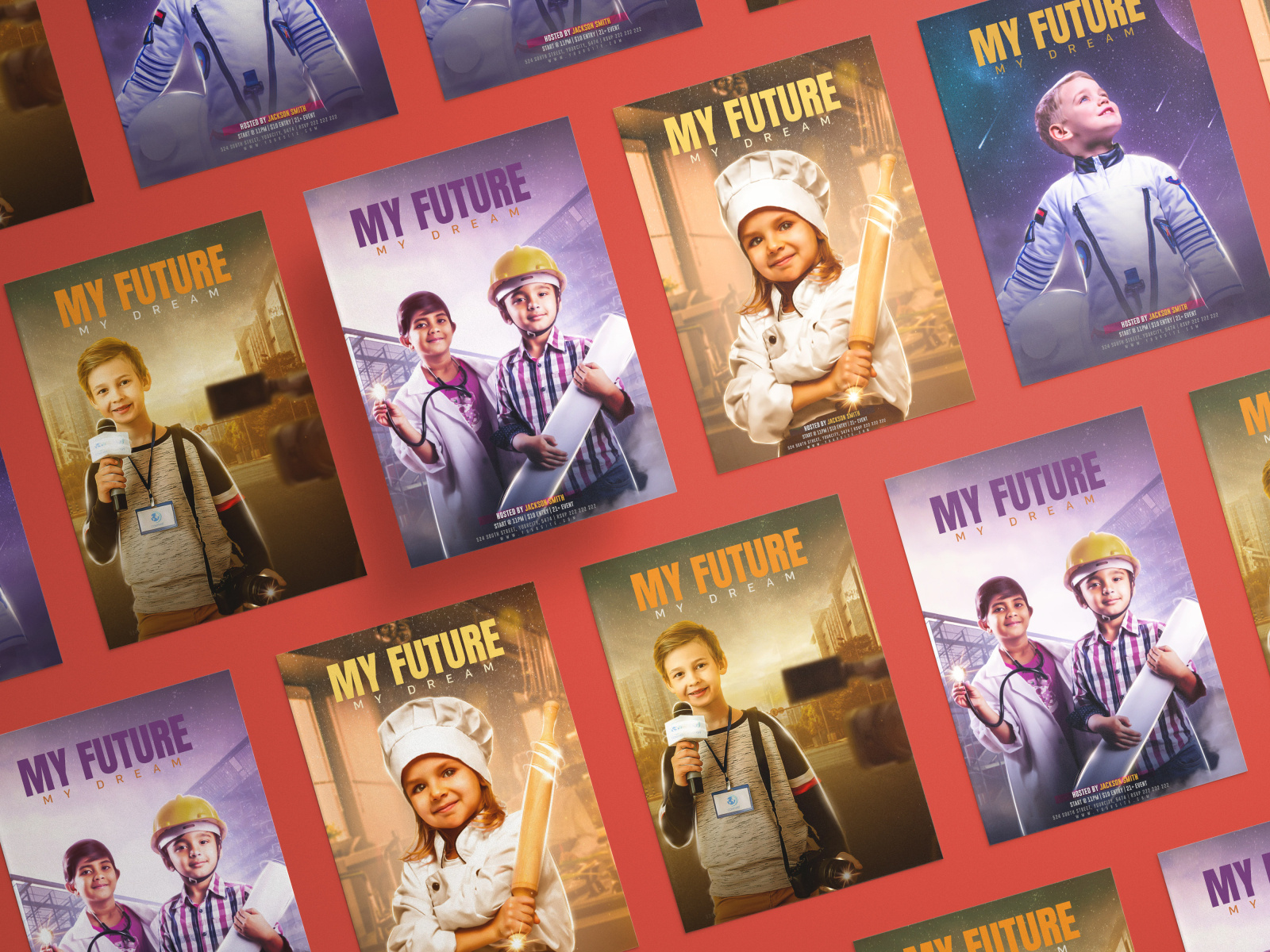 UNICEF Advertising Campaign - Unofficial by Gawaher Massoud on Dribbble