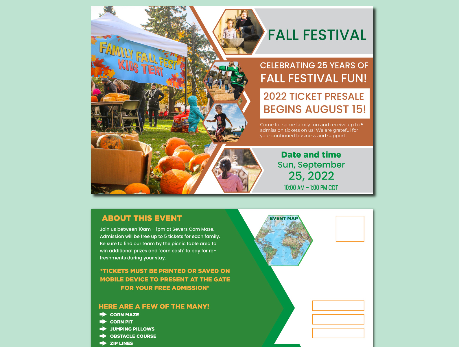 FESTIVAL POST CARD by Selina Begum on Dribbble