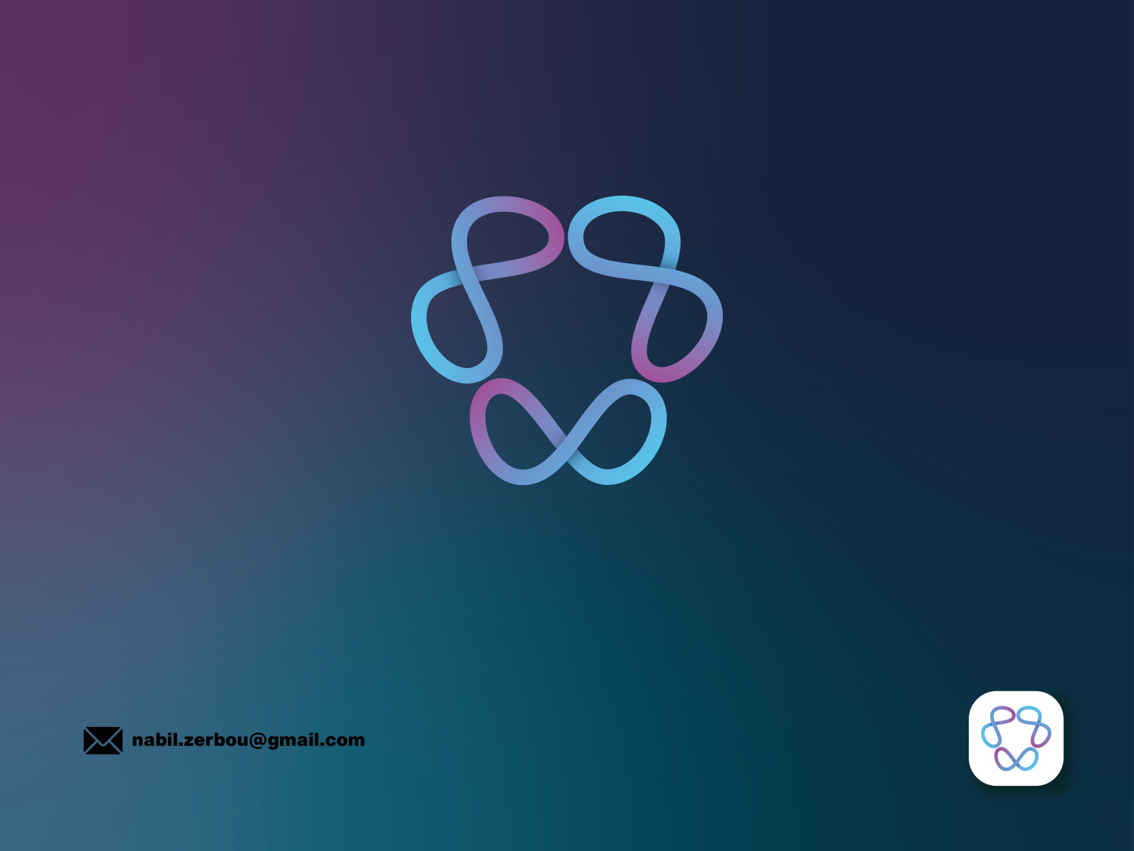 Meta Group logo and branding by Nabil Creative on Dribbble