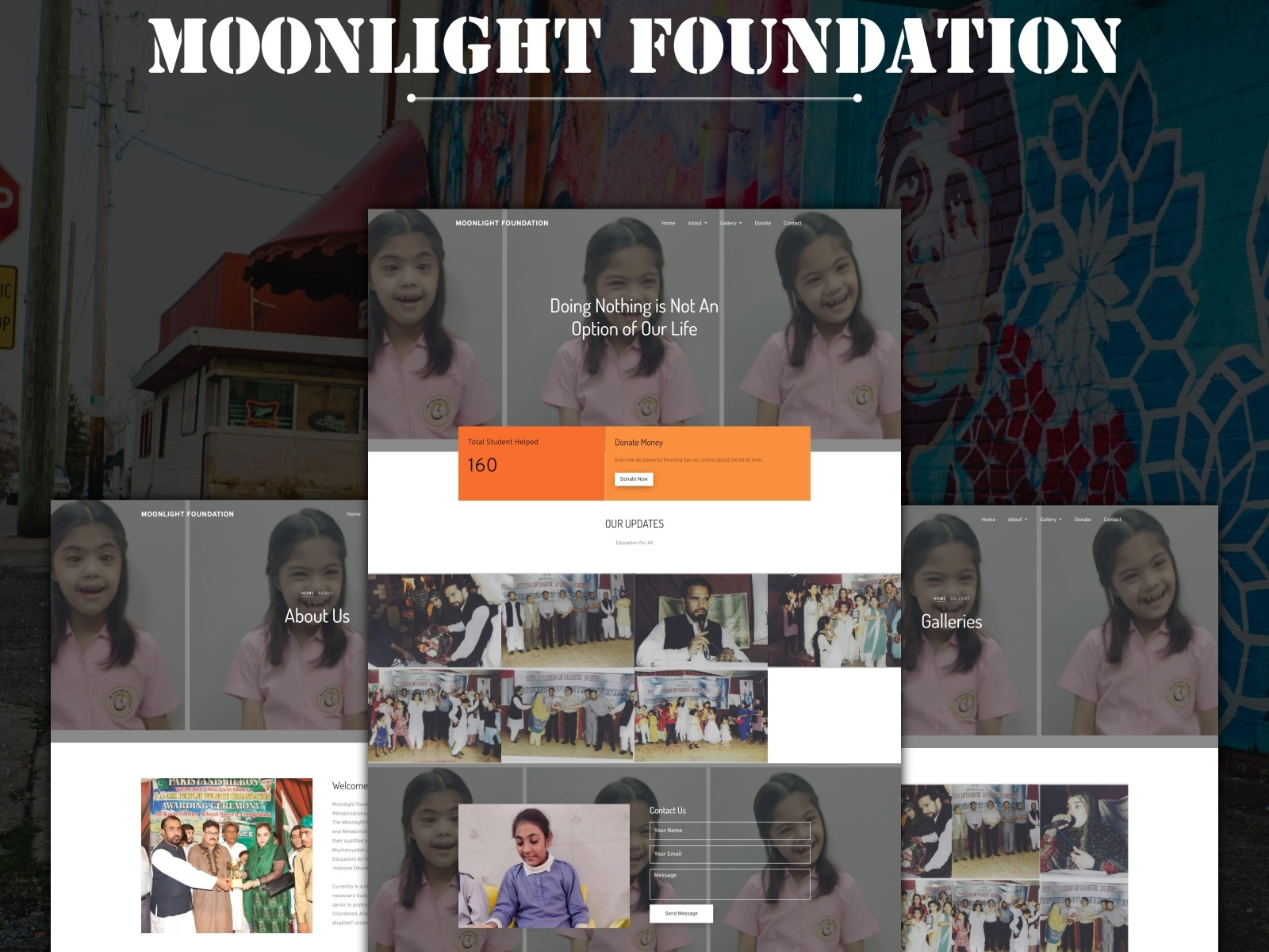 Moonlight Foundation by BrightCodeX on Dribbble